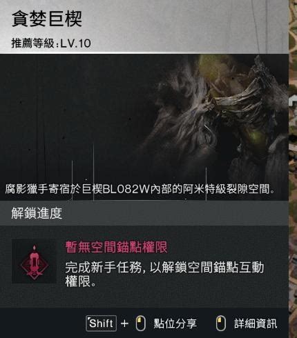 問題為什麼貪婪巨楔這樣還沒解鎖空間錨點 Once Human 哈啦板 巴哈姆特