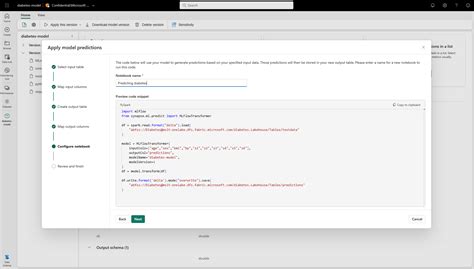 使用 predict 進行模型評分 microsoft fabric microsoft learn