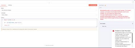 Python Modules Not Being Auto Installed Questions N8n Community