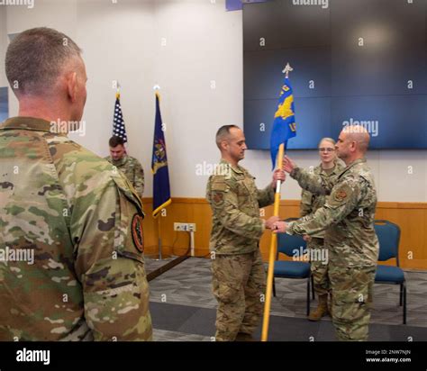 Col Samuel Trapasso Left 127th Mission Support Group Commander
