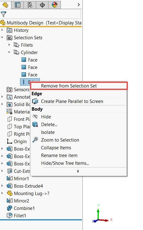 How To Use Selection Sets Computer Aided Technology