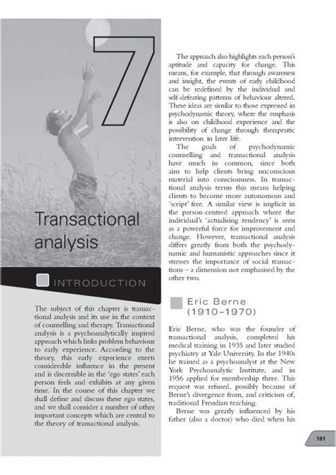 7 Transactional Analysis