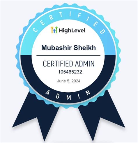 Mubashir Sheikh On Linkedin Gohighlevelexpert Certifiedadmin