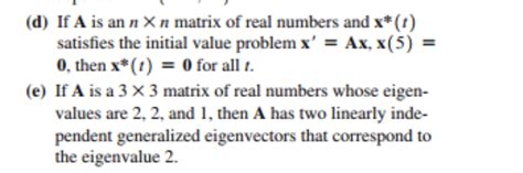solved d if a is an n×n matrix of real numbers and x∗ t