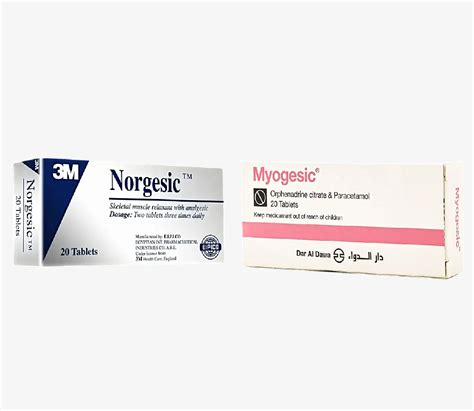 Myogesic 20 Tablets