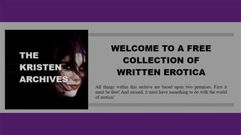 Kristen Archives A Dive Into The World Of Erotica