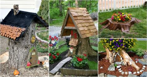 Tree Trunk Ideas That Make Excellent Decor For Your Garden