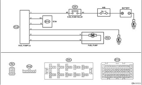 Subaru Legacy BN BS Service Manual Dtc P Fuel Pump Primary Circuit