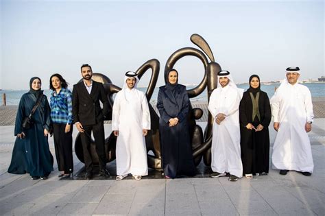 Smile Artwork Unveiled At Doha Corniche Read Qatar Tribune On The Go