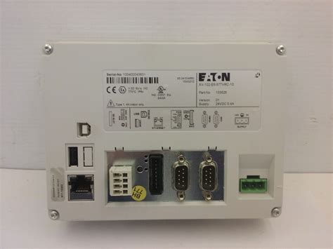 Eaton Xv 102 E6 57tvrc 10 Touch Screen Panel Pn153525 24vdc 04a