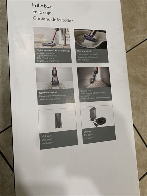 Dyson Outsize Stick Vacuum Cordless Nickel Red Sv29 1132 Brand New