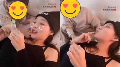 林襄躺床被「嘴對嘴」親了！嫩男甜吻2次 粉絲心碎畫面曝