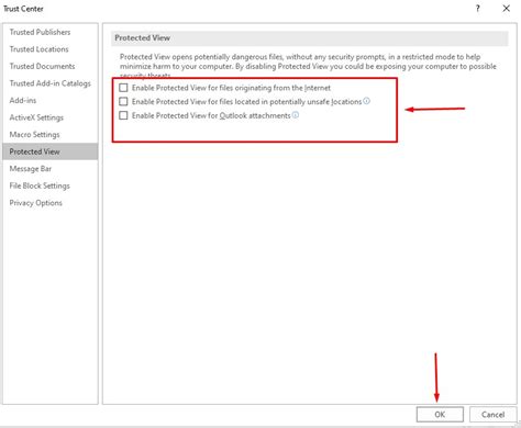 Hướng Dẫn Tắt Tính Năng Enable Editing Khi Mở File Trong Word Excel