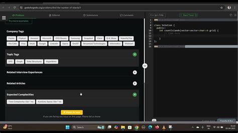 Find The Number Of Islandsgfg Potd05 04 25 Gfg Potd Decodemaster01 Youtube