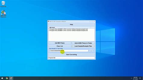 How To Use MDI To PDF Converter Software YouTube