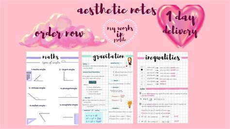 Create Aesthetic Notes And Lecture Summaries In 1 Day By Spoorthyt