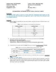 GEOG Lab WrittingReport Template Docx Babe Name Ida