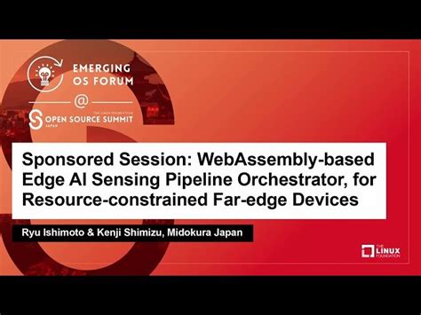 Free Video Webassembly Based Edge Ai Sensing Pipeline Orchestrator For Resource Constrained Far