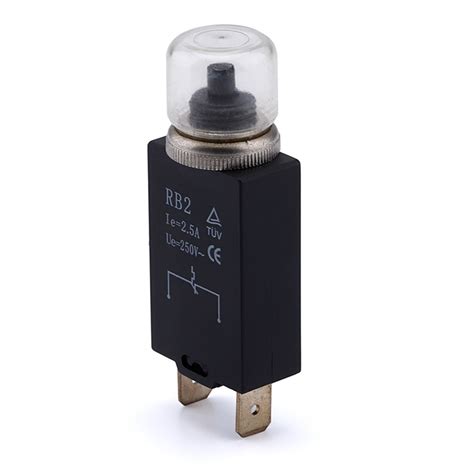 Good Quality 7 15a 2 Pin Terminals Red Actuator Overload Protection