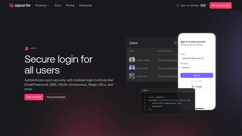 Top 8 Auth0 Alternatives In 2025 Appwrite