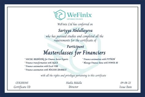 Sariyya Abdullayeva On Linkedin Wefinix