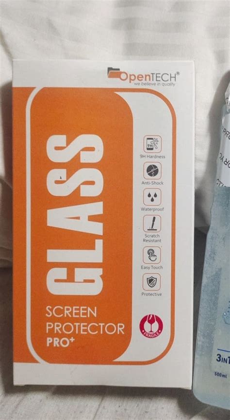 OpenTech Tempered Glass Screen Protector Compatible For IQOO Z9 5G 6 67 Inches With Edge To