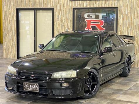 Nissan Skyline 25gt V 1999 Black 149702 Km Details Japanese