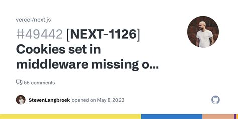 Next 1126 Cookies Set In Middleware Missing On Server Component