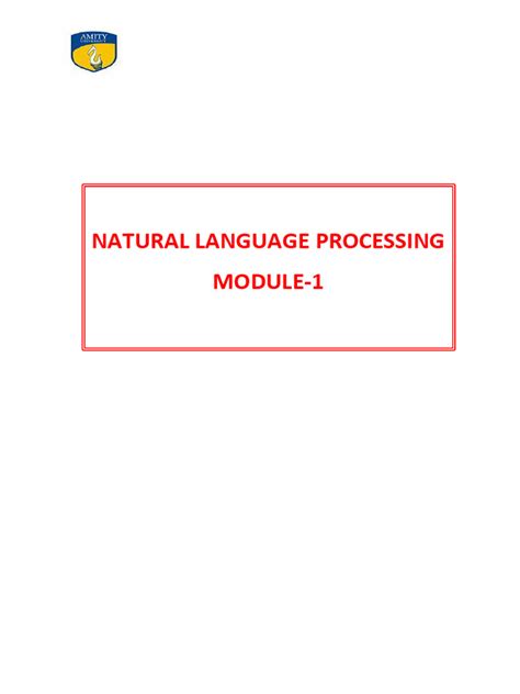 Natural Language Processing Notes Pdf Parsing Semantics