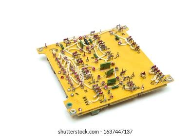 Vintage Circuit Board Over Royalty Free Licensable Stock Photos Shutterstock