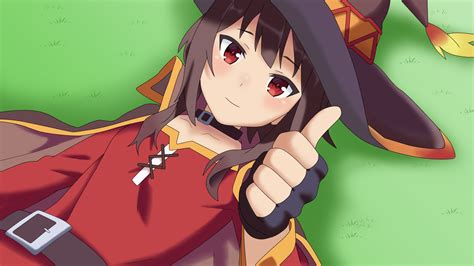 Megumin Thumbs Up Hd Wallpaper By 八意詠琳