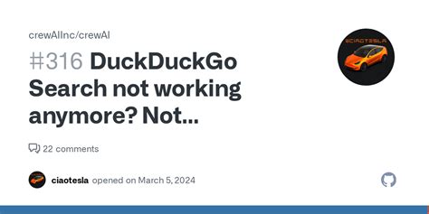Duckduckgo Search Not Working Anymore Not Supported · Issue 316