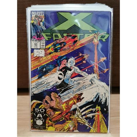 1991 X Factor Issue 63 Marvel Comics Art By Filipino X Men Artist