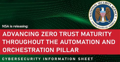 Nsa Releases Final Guidance On Dods Zero Trust Framework Emphasizing Automation And