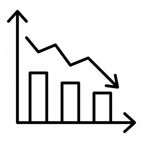 Economic Recession Failure Stock Decrease Icon Download On Iconfinder
