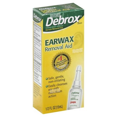 Debrox Ear Wax Removal Aid 421707 Zoro