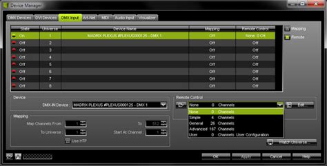 Dmx In Input
