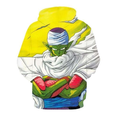 Dragon Ball Piccolo Namekian Evil King Cape Cool Design Streetwear Hoodie