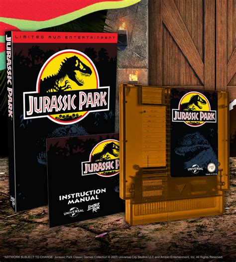 Jurassic Park Nes Limited Run Games