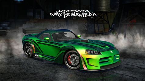 NFS Most Wanted JV S Dodge Viper SRT Blacklist YouTube