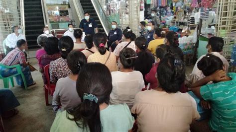 ရန်ကင်းမြို့နယ်အတွင်းရှိ စျေးများအတွင်း သတ်မှတ်စည်းကမ်းချက်များနှင့်အညီ ရောင်းချရေး ကွင်းဆင်း