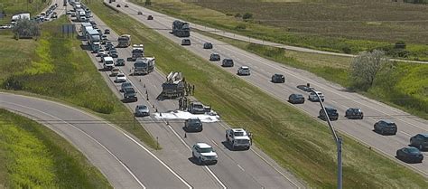 Highway 403 Completely Shut Down Due To Vehicle Fire In Mississauga