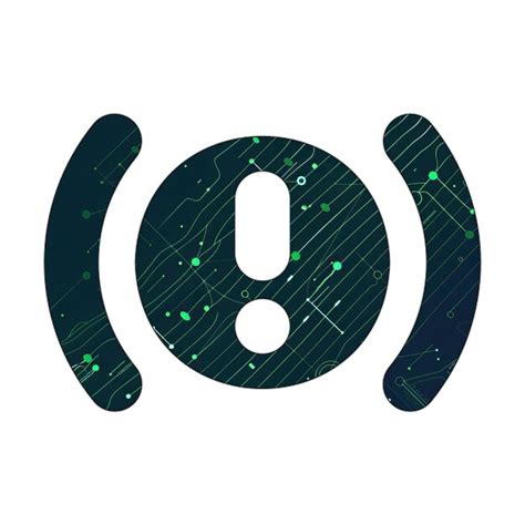 Engine Warning Icon Green Technology Texture Premium Ai Generated Image