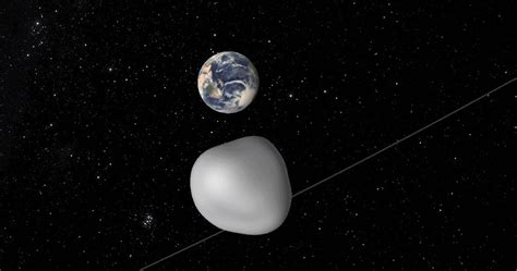 Asteroid Flyby Captured From Ground