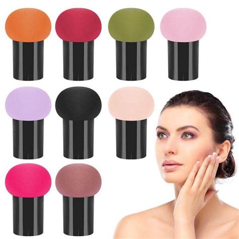 Weshop8888 Sponge Mushroom Puff Head Powder Tool Mushroom Make Up
