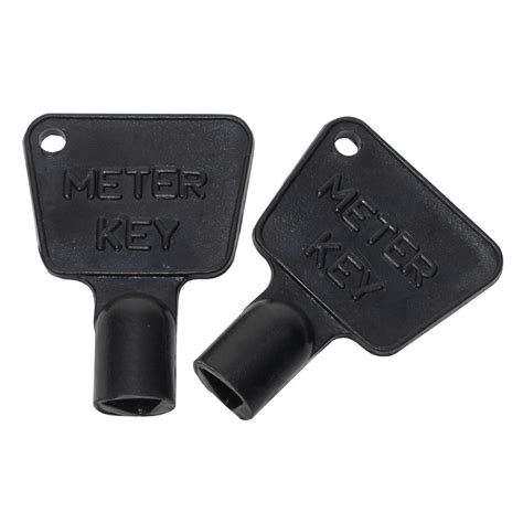 Plastic Meter Box Keys Pack Of 2