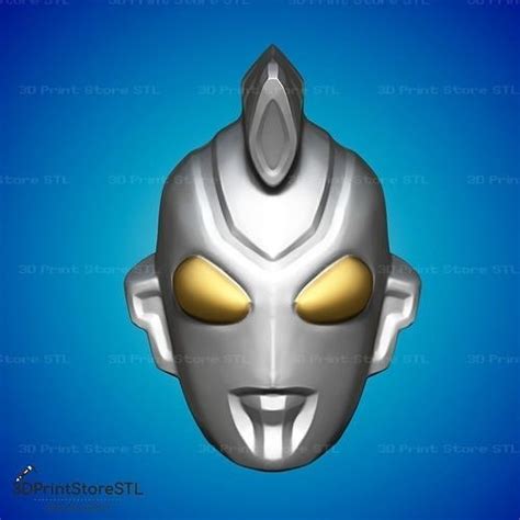 Galaxy Ultraman Helmet For Cosplay Fan Art 3d Model 3d Printable
