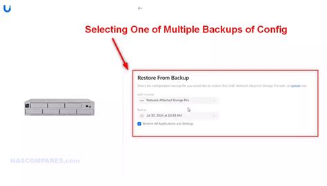 The UniFi UNAS Pro NAS Review NAS Compares