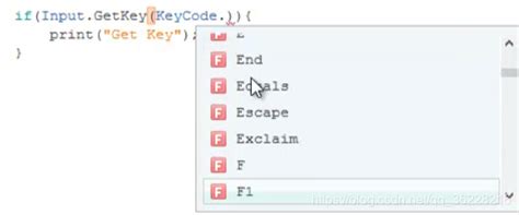 Unity3d 按键监听（键盘，鼠标，自定义键）如何让unity不再接受按键输入信息 Csdn博客