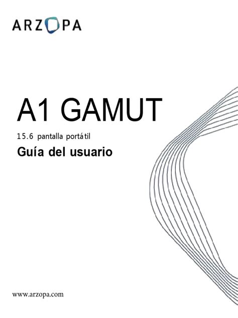 Manual Arzopa Pdf Usb Monitor De Computadora